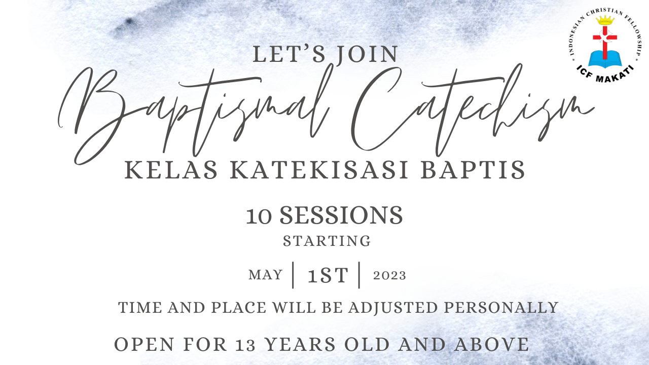 Baptism Class | ICF MAKATI